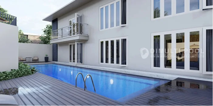 Inspirasi Bentuk, Denah dan Contoh Desain Kolam Renang Rumah Mewah